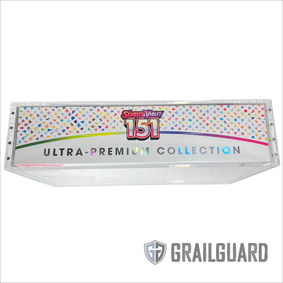 Pokemon 151 Ultra Premium Collection UPC Premium Acrylic Display Prote ...