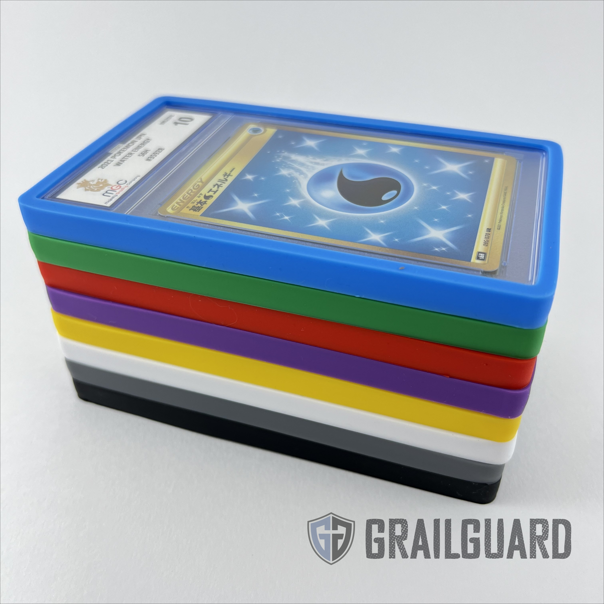 Silicone Graded Card Slab Protector Case Bumper for PSA MGC - 8 colour ...