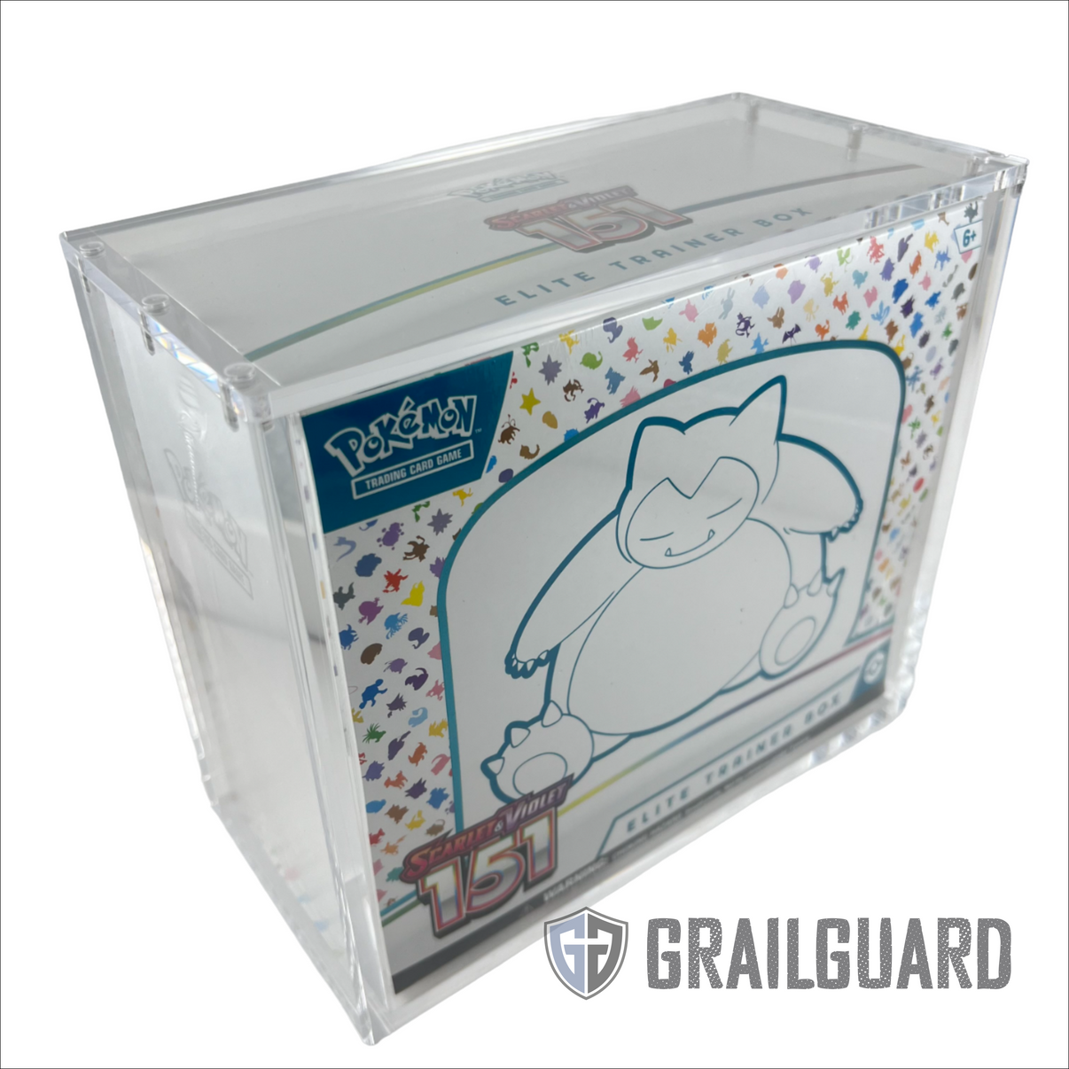 Pokemon TCG Elite Trainer Box ETB Premium Acrylic Display Protector Ca ...