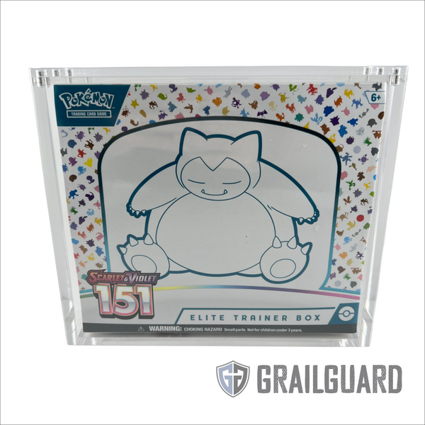 Pokemon TCG Elite Trainer Box ETB Premium Acrylic Display Protector Ca ...