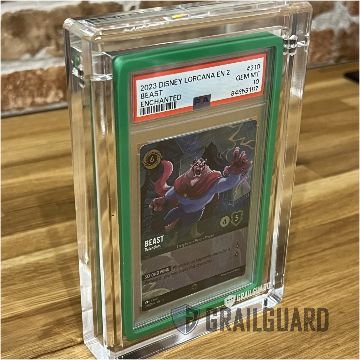 Graded Card Premium Acrylic Magnetic Ultra Thick Display Case PSA BGS ...