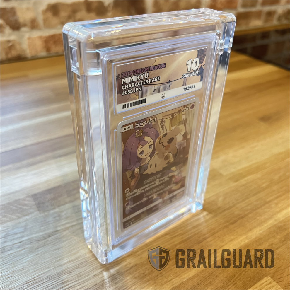 Graded Card Premium Acrylic Magnetic Ultra Thick Display Case PSA BGS ...